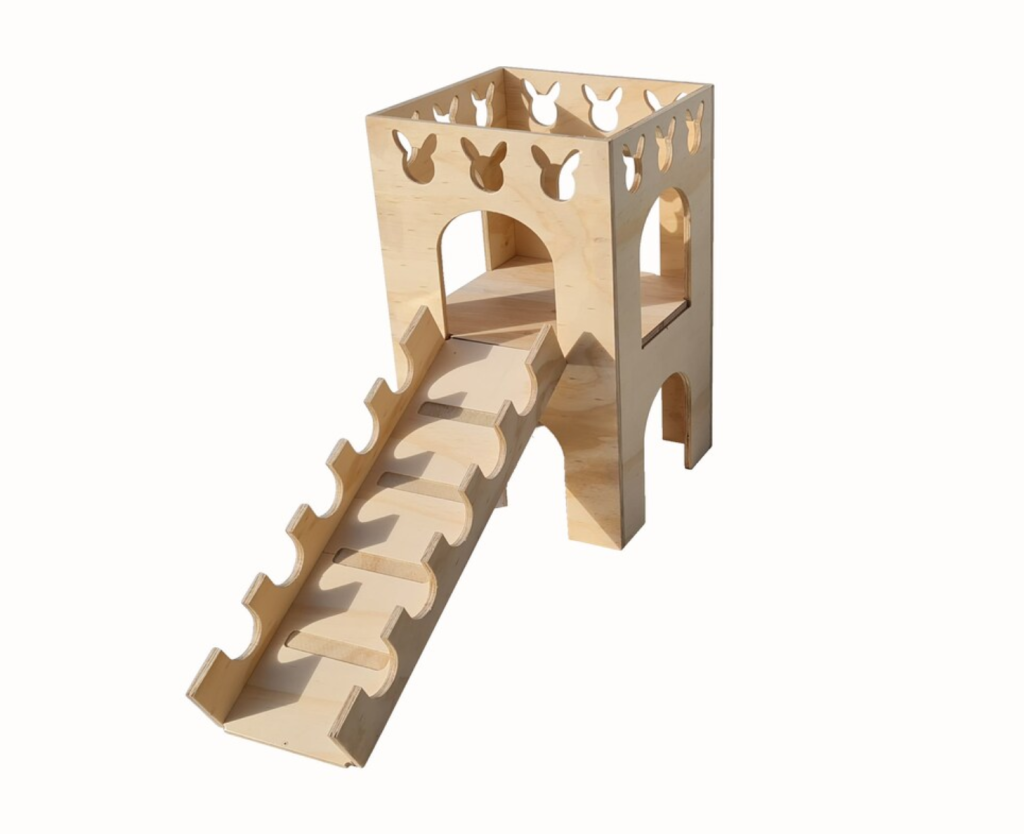 Bunny Battlement – Single Tower Large – CNCathome
