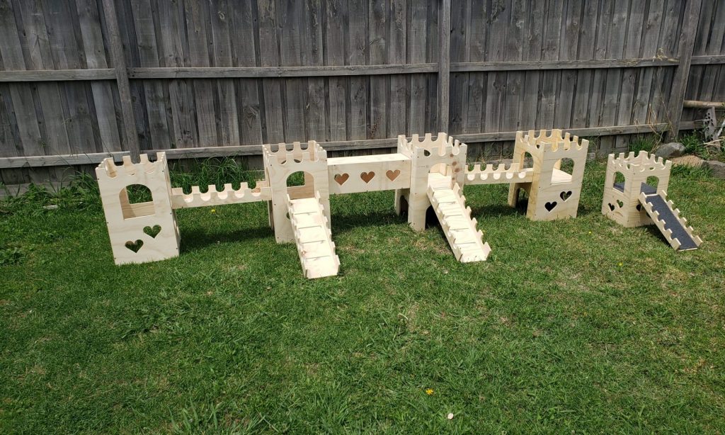 Twin Towers bunny rabbit castle – CNCathome